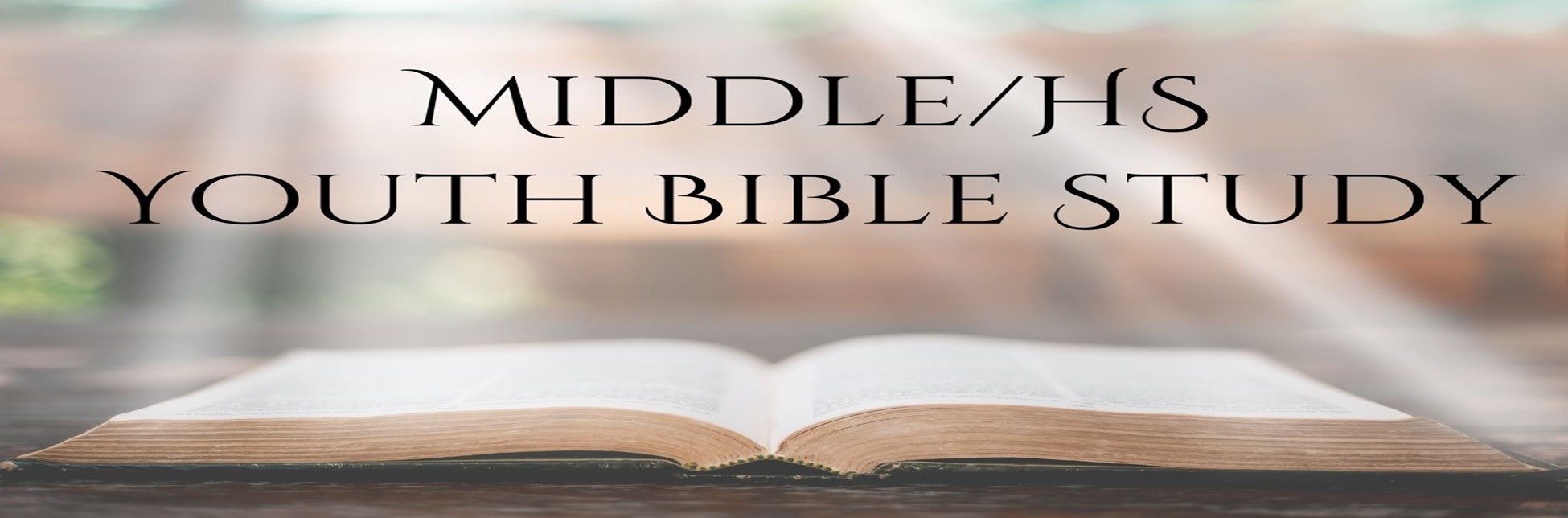 Sumner First Christian Church » Youth/Young Adult Bible Study